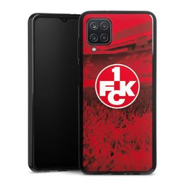 DeinDesign Galaxy A12 Handy Silikon H&uuml;lle Case schwarz Handyh&uuml;lle 1. Fck 1. Fc Kaiserslautern Official Licensed Product