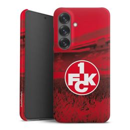 DeinDesign Galaxy S25 Handy Premium Case Smartphone Handyh&uuml;lle Schutzh&uuml;lle matt 1. Fck 1. Fc Kaiserslautern Official Licensed Product Premium Case