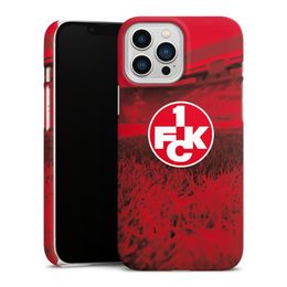 DeinDesign iPhone 13 Pro Max Handy Premium Case Smartphone Handyh&uuml;lle Schutzh&uuml;lle matt 1. Fck 1. Fc Kaiserslautern Official Licensed Product Premium Case