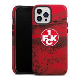 DeinDesign iPhone 13 Pro Max Handy Panzer Handyh&uuml;lle robuste Outdoor H&uuml;lle Schutzh&uuml;lle gl&auml;nzend 1. Fck 1. Fc Kaiserslautern Official Licensed Product Tough Case