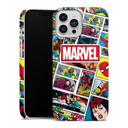 DeinDesign iPhone 13 Pro Max Handy Premium Case Smartphone Handyh&uuml;lle Schutzh&uuml;lle matt Muster Comic Marvel Premium Case