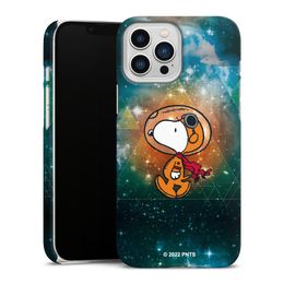 DeinDesign iPhone 13 Pro Max Handy Premium Case Smartphone Handyh&uuml;lle Schutzh&uuml;lle matt Official Licensed Product Snoopy Astronaut Premium Case