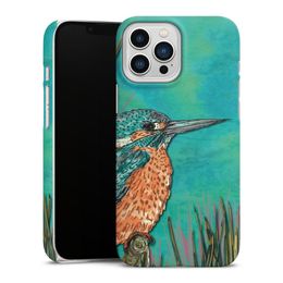 DeinDesign iPhone 13 Pro Max Handy Premium Case Smartphone Handyh&uuml;lle Schutzh&uuml;lle matt Painting Bird Animals Premium Case