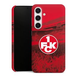 DeinDesign Galaxy S24 Handy Premium Case Smartphone Handyh&uuml;lle Schutzh&uuml;lle matt 1. Fck 1. Fc Kaiserslautern Official Licensed Product Premium Case
