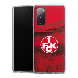 DeinDesign Galaxy S20 FE Handy Silikon H&uuml;lle Case transparent Handyh&uuml;lle 1. Fck 1. Fc Kaiserslautern Official Licensed Product Silikon Case