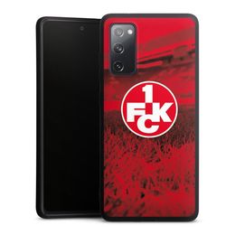 DeinDesign Galaxy S20 FE Handy Premium Silikon H&uuml;lle Handyh&uuml;lle schwarz Case 1. Fck 1. Fc Kaiserslautern Official Licensed Product Silikon Premium Case