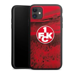 DeinDesign iPhone 11 Handy Premium Silikon H&uuml;lle Handyh&uuml;lle schwarz Case 1. Fck 1. Fc Kaiserslautern Official Licensed Product Silikon Premium Case