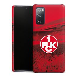 DeinDesign Galaxy S20 FE 5G Handy Premium Case Smartphone Handyh&uuml;lle Schutzh&uuml;lle matt 1. Fck 1. Fc Kaiserslautern Official Licensed Product Premium Case