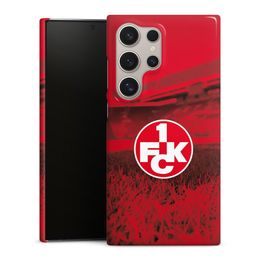 DeinDesign Galaxy S24 Ultra Handy Premium Case Smartphone Handyh&uuml;lle Schutzh&uuml;lle gl&auml;nzend 1. Fck 1. Fc Kaiserslautern Official Licensed Product Premium Case
