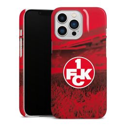 DeinDesign iPhone 13 Pro Handy Premium Case Smartphone Handyh&uuml;lle Schutzh&uuml;lle gl&auml;nzend 1. Fck 1. Fc Kaiserslautern Official Licensed Product Premium Case