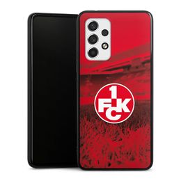DeinDesign Galaxy A53 5G Handy Silikon H&uuml;lle Case schwarz Handyh&uuml;lle 1. Fck 1. Fc Kaiserslautern Official Licensed Product