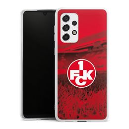 DeinDesign Galaxy A33 5G Handy Silikon H&uuml;lle Case transparent Handyh&uuml;lle 1. Fck 1. Fc Kaiserslautern Official Licensed Product Silikon Case