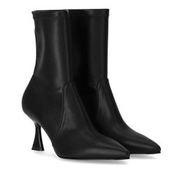 Sergio Levantesi Stiefel - Janet Black Heeled Ankle Boot - Gr. 35 (EU) - in Schwarz - f&uuml;r Damen