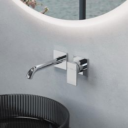 Fortis square Wand-Waschtischarmatur, f&uuml;r Toya Grundk&ouml;rper, 8420810PC,