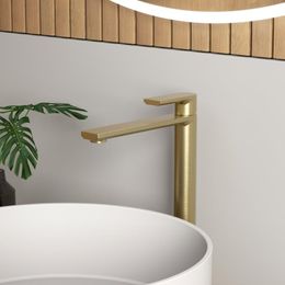 rivea Dia Waschtischarmatur mit erh&ouml;htem Armaturenk&ouml;rper, BR2043BG,