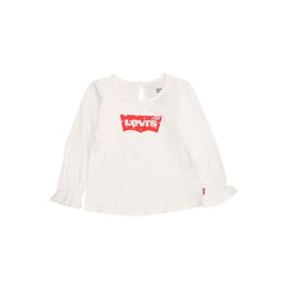 Levi's Kids Shirt 'LVG Batwing LS Fashion Knit To' Mädchen Größe 92 rot / weiß