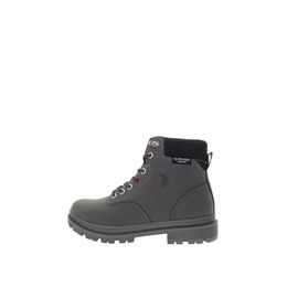 U.S. Polo Assn. Schn&uuml;rboots Herren Gr&ouml;&szlig;e 44 grau / rot / schwarz