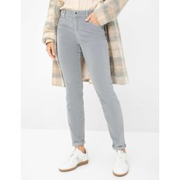 Brax Damen Röhrenjeans Style SHAKIRA SMOKE GREY, grau, Gr. 34