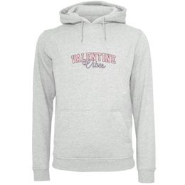 Kapuzenpullover F4NT4STIC "Valentinstag Valentine Vibes", Damen, Gr. S, erdgrau, Obermaterial: 65% Baumwolle, 35% Polyester, relaxed fit, Pullover, Premium Qualität