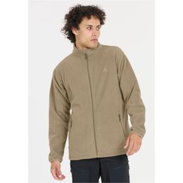 WHISTLER Herren Fleecejacke "Cocoon"braun, Gr. 5XL, unifarben, 100% Polyester, Jacken, mit praktischem Tunnelzug