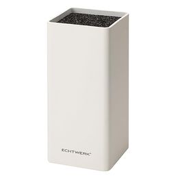 ECHTWERK Universal-Messerblock "Square" in Weiß - (B)9,5 x (H)22 x (T)9,5 cm - 13% | Kuechenhelfer