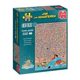 Jumbo 500tlg. Puzzle "Jan van Haasteren Expert - Wo ist das Leck?" - ab 12 Jahren - 25% | Gesellschaftsspiele