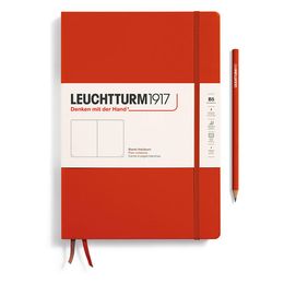 LEUCHTTURM1917 Blanko Notizbuch in Rot - B5 - 14% | Buero-schulbedarf