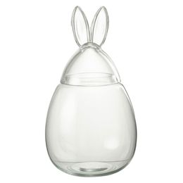 J Line Vorratsglas "Hase" in Transparent - (H)39 x &Oslash; 22,5 cm - 11% | Aufbewahren-servieren