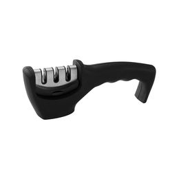 Fackelmann Messerschärfer "Quick-Sharp" in Schwarz - (L)21 x (B)7,5 cm - 30% | Kuechenhelfer