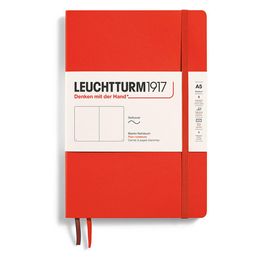 LEUCHTTURM1917 Blanko Notizbuch in Rot - A5 - 11% | Buero-schulbedarf