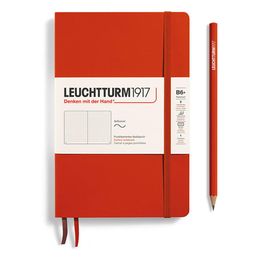 LEUCHTTURM1917 Gepunktetes Notizbuch in Rot - B6+ - 12% | Buero-schulbedarf