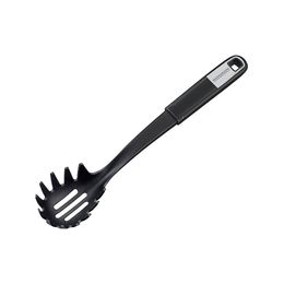 Fackelmann Spaghettilöffel in Schwarz - (L)30 cm - 12% | Kuechenhelfer