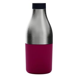 Trebonn 2in1 Frischhaltedose & Trinkflasche "Food&Hydrate" in Silber/ Bordeaux - 25% | Aufbewahren-servieren