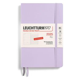 LEUCHTTURM1917 Wochenkalender & Notizbuch in Lila - B6+ - 52% | Buero-schulbedarf