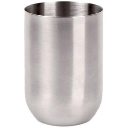 houseproud Edelstahl-Zahnputzbecher - (H)10 x &Oslash; 7 cm - 17% | Badezimmer-accessoires