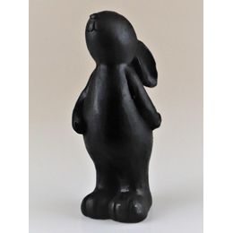 AM Design Dekofigur ''Hase'' in Schwarz - (B)9,3 x (H)24 x (T)13 cm - 10% | Dekofiguren