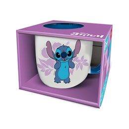 b store Stor Tasse "Stitch" in Wei&szlig;/ Bunt - 380 ml - 25% | Gedeckter-tisch