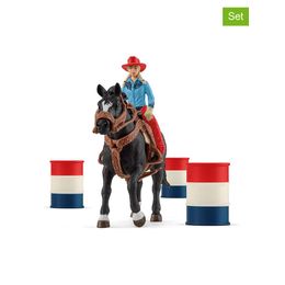 Schleich Spielfiguren "Barrel Racing mit Cowgirl" - ab 3 Jahren - 10% | Spielfiguren