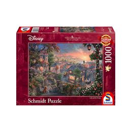 Schmidt Spiele 1.000tlg. Puzzle "Disney Susi und Strolch" - ab 12 Jahren - 31% | Gesellschaftsspiele