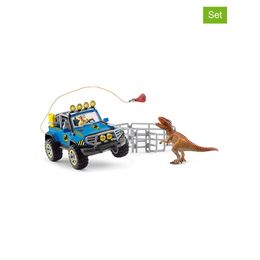 Schleich 36er-Set: Spielfiguren "Geländewagen mit Dino-Auß" - ab 5 Jahren - 25% | Spielfiguren