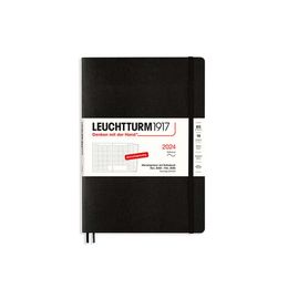 LEUCHTTURM1917 Monatsplaner in Schwarz - (B)17,8 x (H)25,4 cm, DE - 42% | Buero-schulbedarf