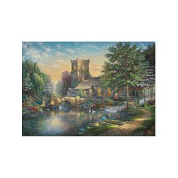 Schmidt Spiele 1.000tlg. Puzzle "Willow Wood Chapel" - ab 12 Jahren - 18% | Gesellschaftsspiele