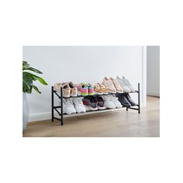 STORE IT! STORE IT Teleskop-Schuhregal "Loft" in Schwarz- (B)62 -116 x (H)36 x (T)23 cm - 17% | Garderoben