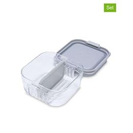 Pack It 2er-Set: Lunchboxen in Grau - 1,1 l - 14% | Aufbewahren-servieren