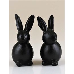 AM Design Dekofigur ''Hase'' in Schwarz - (B)5,7 x (H)13 x (T)8 cm - 13% | Dekofiguren