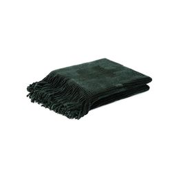 Homla Wohndecke "Chenille" in Gr&uuml;n - (L)170 x (B)130 cm - (L)170 x (B)130 cm - 12% | Decken