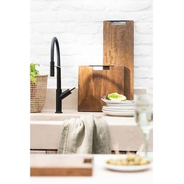 J Line Schneidebrett in Braun - (B)35 x (H)35 cm - 27% | Kuechenhelfer