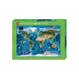 Heye 2.000tlg. Puzzle "Satellite Map" - ab 14 Jahren - 25% | Gesellschaftsspiele