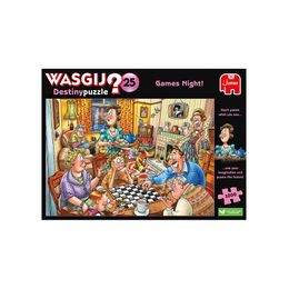 Jumbo 1000tlg. Puzzle "Wasgij Destiny 25 - Games Night" - ab 12 Jahren - 10% | Gesellschaftsspiele