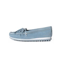 Minnetonka Moccasins 'Kilty' female Blue size 37